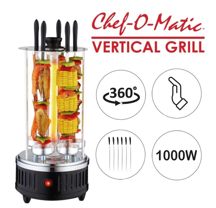 ΑΚΑΠΝΗ ΗΛΕΚΤΡΙΚΗ ΚΑΘΕΤΗ ΨΗΣΤΑΡΙΑ CHEF O MATIC VERTICAL GRILL - Telestar ...